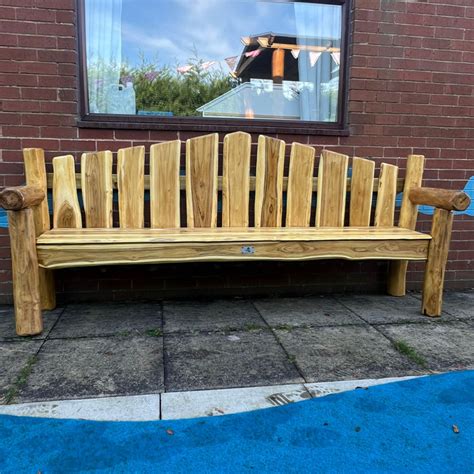 Playground Robinia Seating Park Bench Educational Equipment Supplies