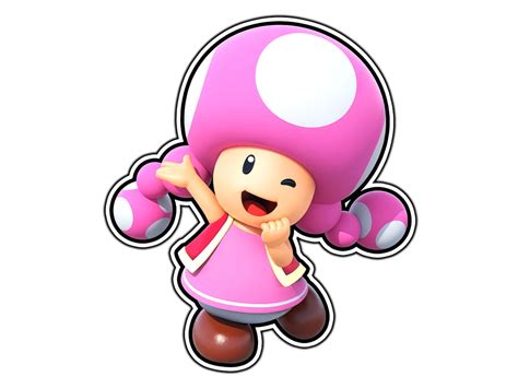 Dopasticker Toadette 1 Sticker Decal Phone Decal Water Bottle Stickers