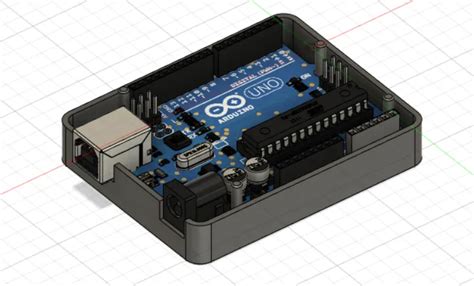 Case Arduino Uno By David Espinosa Alarcon Download Free Stl Model