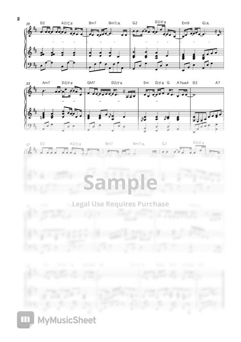 김강현 공감하시네 D Key Sheets By 생명의건반
