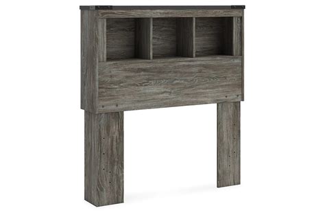 Frandern Twin Bookcase Panel Bed With Storage