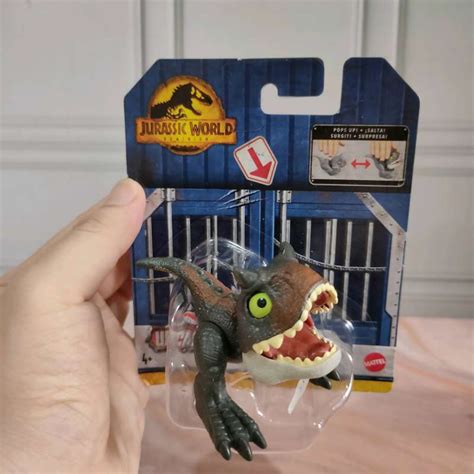 Jual Mattel Jurassic World Dominion Uncaged Wild Pop Ups Carnotaurus