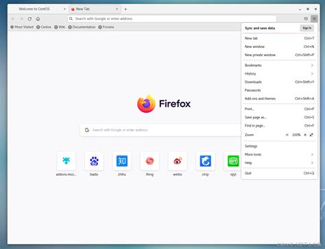 给linux centos 7 firefox 设置中文语言 centos7火狐浏览器怎么设置中文 csdn博客