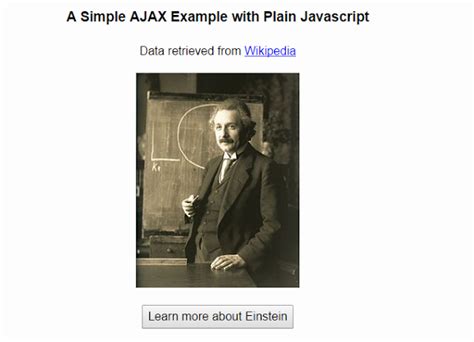 An Example Of Ajax With Vanilla Javascript Idevie