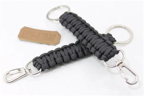 Брелок из паракорда черного цвета купить в Москве в интернет магазине ножей Ladywar