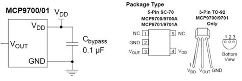 Mcp9700 9700a Mcp9700e Temperature Sensor Description Datasheet Pdf ~ Elecdude