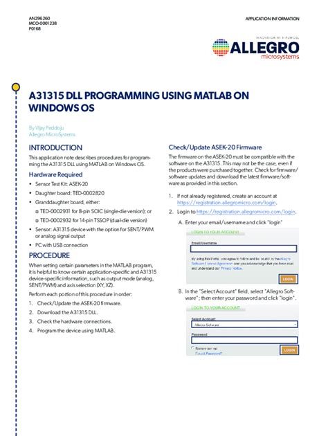 Fillable Online A31315 Dll Programming Using Matlab On Windows Os Fax Email Print Pdffiller