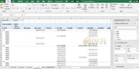 切换数据透视表行列与数值排序方法 知乎