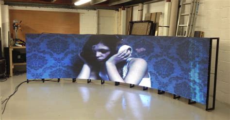 Curved LED Screen Install Woking Vortex Events Ltd