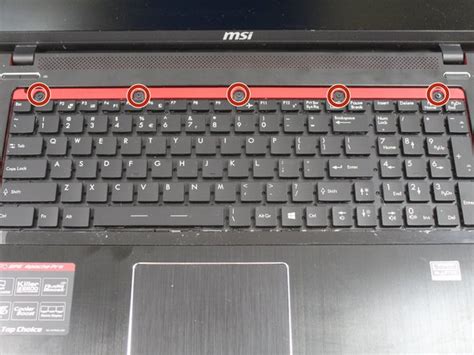 Замена клавиатуры Msi Ge70 2pe Apache Pro Hd01