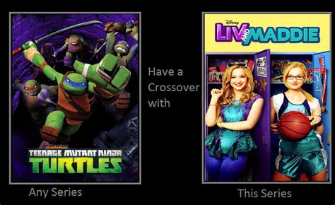 Tmnt 2012 Crossover Liv And Maddie 2013 By Elfdragon35 On Deviantart