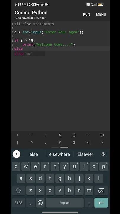 If Else Statements Python If Else Statements Python Youtube