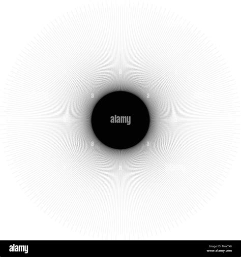 Concentric Radial Element Radiating Abstract Geometric Element Stock Vector Image And Art Alamy