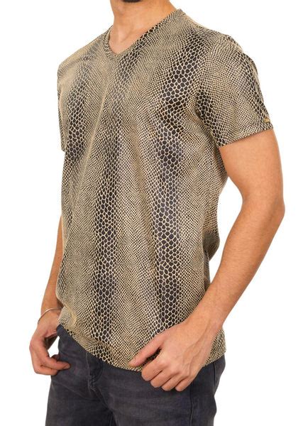 Yellow Alligator Class Print Tee Mondo Menswear