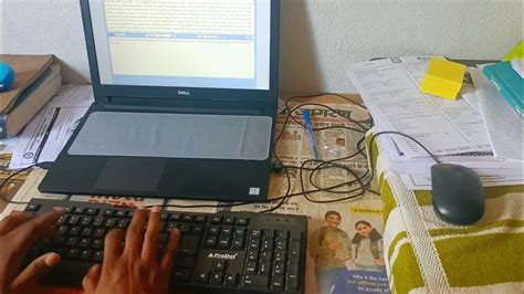 English Typing For Kvsjsa Without Backspace Speed 52wpm Youtube