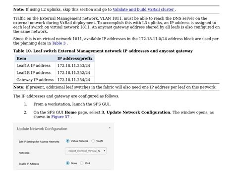 Additional Configuration Steps For L3 Uplinks Dell Emc Networking Smartfabric Services