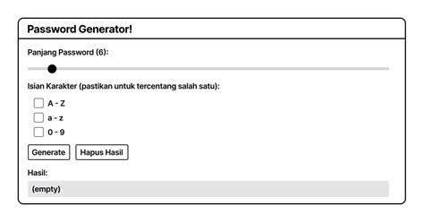 Password Generator Sederhana Dengan Javascript Dicoding Blog