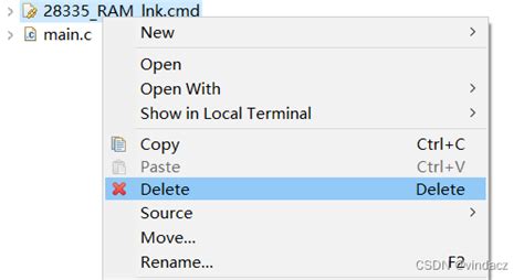 Ccs80 Tms32028335新建工程、导入工程以及led实验程序烧录flashccs导入工程 Csdn博客