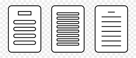 문서 용지 아이콘 윤곽선 기호 투명한 배경에 고립 된 그림 그림을 문서화하십시오 벡터 Eps 10 개념에 대한 스톡 벡터 아트