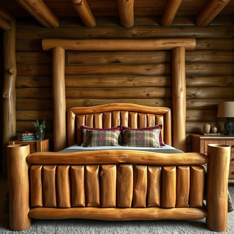 Explore King Size Log Beds Design And Trends