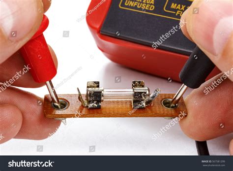 Test Fuse Multimeter On White Background Stock Photo 567581299 Shutterstock