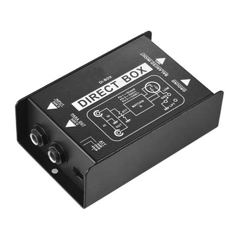Passive Mono Di Direct Injection Box Impedance Tra Vicedeal