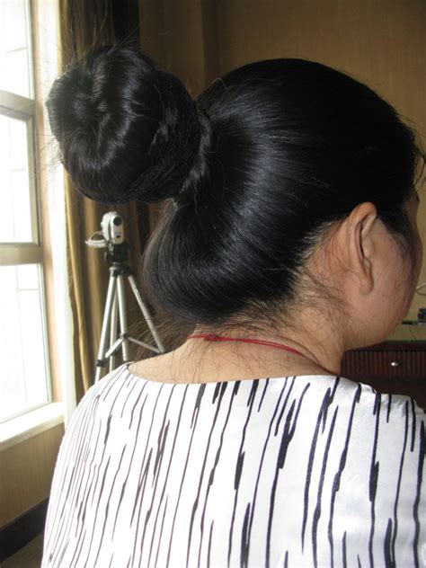 广州秦女士丰厚长发剪BOB 发蜡52 5