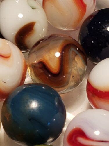 19 Vintage Heaton Marbles And Older Jabos 4629781697