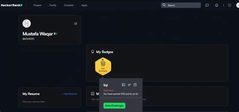 Mustafa Waqar On Linkedin 🌟 Achievement Unlocked Sql Gold Badge On Hackerrank 🌟 Im Thrilled To
