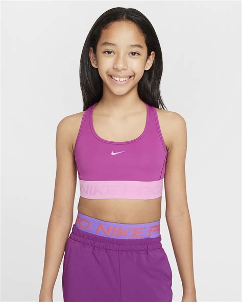 Nike Pro Swoosh Girls Sports Bra