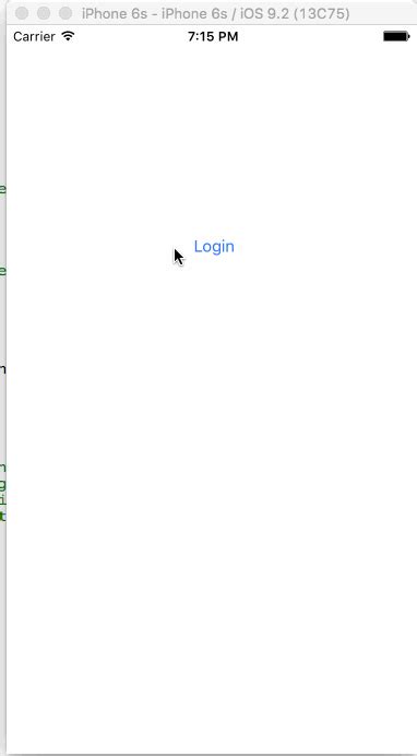 Ios Logout Button Creates Back Button Stack Overflow
