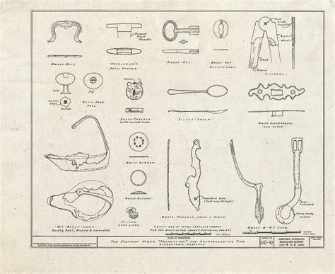 Historic Pictoric Blueprint Habs Md22 Hagto2 Sheet 4 Of 6
