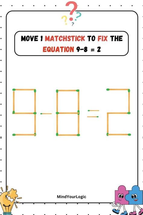 Challenge Your Problem Solving Skills With This Matchstick Puzzle Can