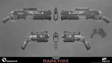 Arbites Weapons Art By Ylva Ljungqvist 40k Gallery