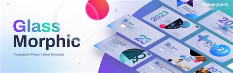 Glassmorphic Multipurpose PowerPoint Template On Behance