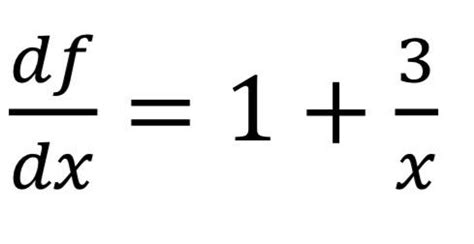 Solved df dx 1 3 ४ w X Chegg com