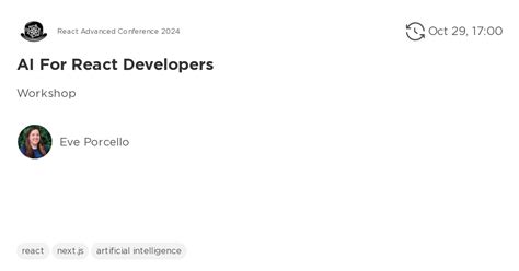 Ai For React Developers