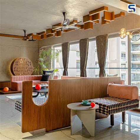 Exposed Concrete Ceilings Bring Style And Substance To This Gujarat Home Architects At Work