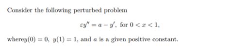 Solved Solve By Finding Outer Solution Boundary