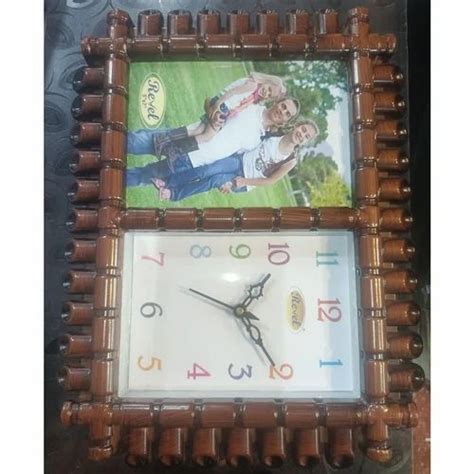 Pvc Revel Clock Photo Frame For T Size 12 X 10 Inch W X H At ₹ 230piece In Bengaluru