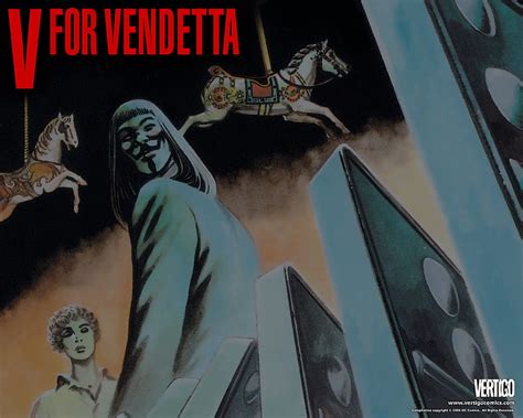 V For Vendetta Comic Cover