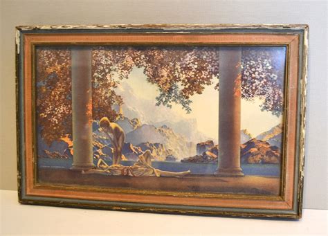 Bargain John S Antiques Daybreak Maxfield Parrish Print Smaller Bargain John S Antiques