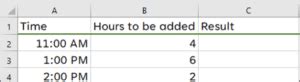 How To Add Hours To Time In Excel Easy Formulas