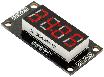 GitHub Erriez ErriezRobotDyn4DigitDisplay RobotDyn 4 Digit 7 Segment