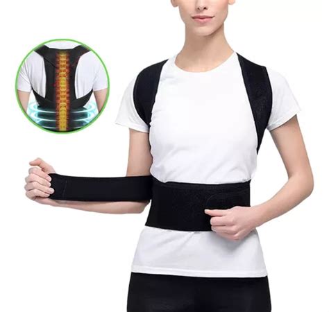 Soporte Faja Corrector De Postura Ortopedica Premium Meses Sin Inter S