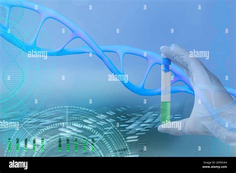 Human Dna Structure With Glass Helix Transition To Liquid Deoxyribonucleic Acid Background