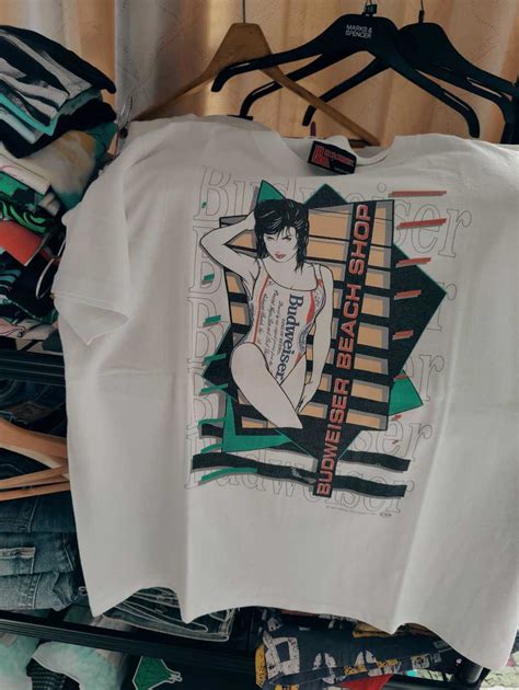 Vintage 1993 Budweiser Beach Shop 🏖 Gem