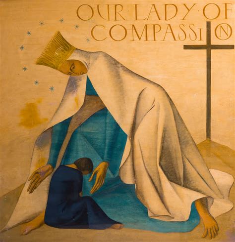 Our Lady Of Compassion From The Collection Of Hudson County Community College Artwork Archive