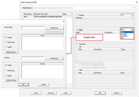 Edit Classification Db