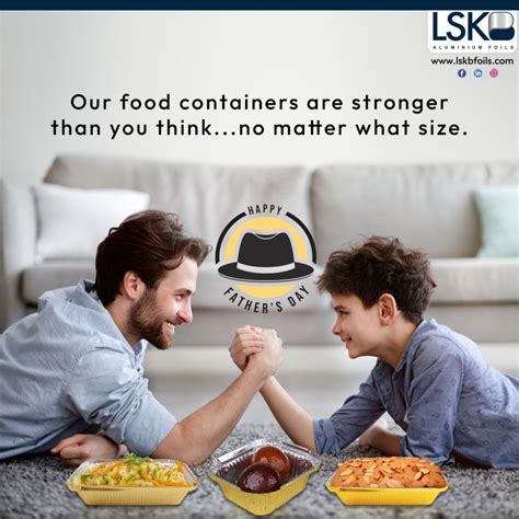 Happyfathersday Lskb Sustainability Strength Fathersday Aluminium Foils